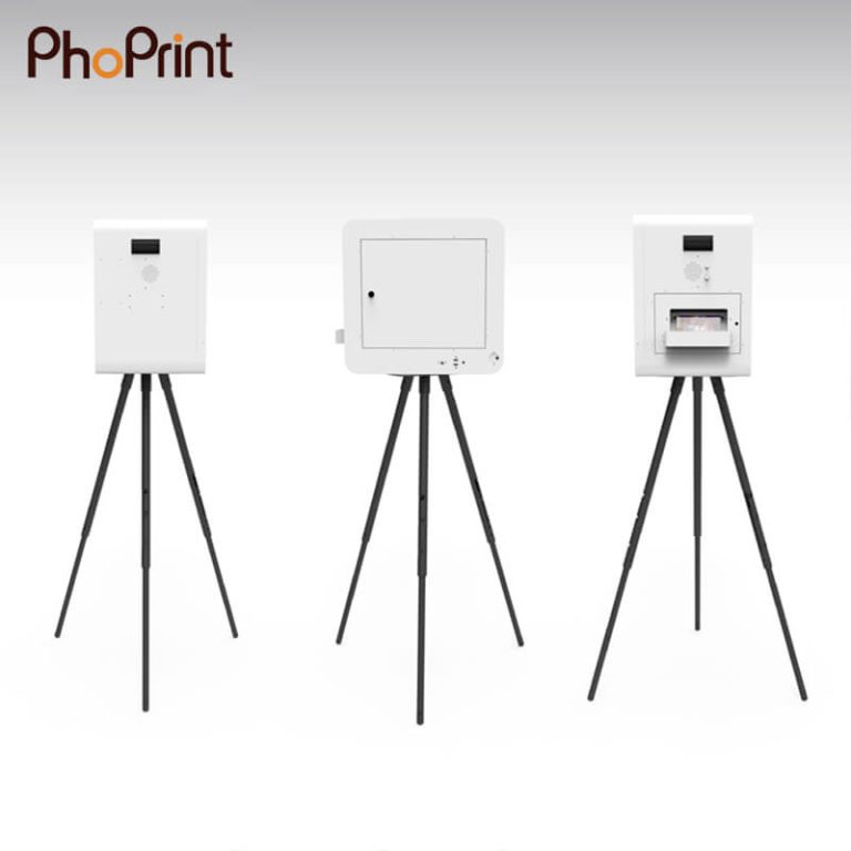 21.5" Touch Screen DSLR Photo Booth Support 6 Languages - PhoPrint