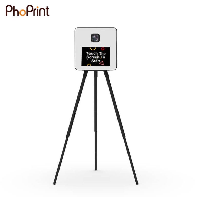 Mini Photo Booth Machine With LED Light Support OEM ODM Services - PhoPrint