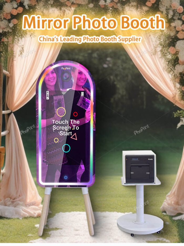 32 Inch Touch Screen Mirror Photo Booth Wholesaler - PhoPrint