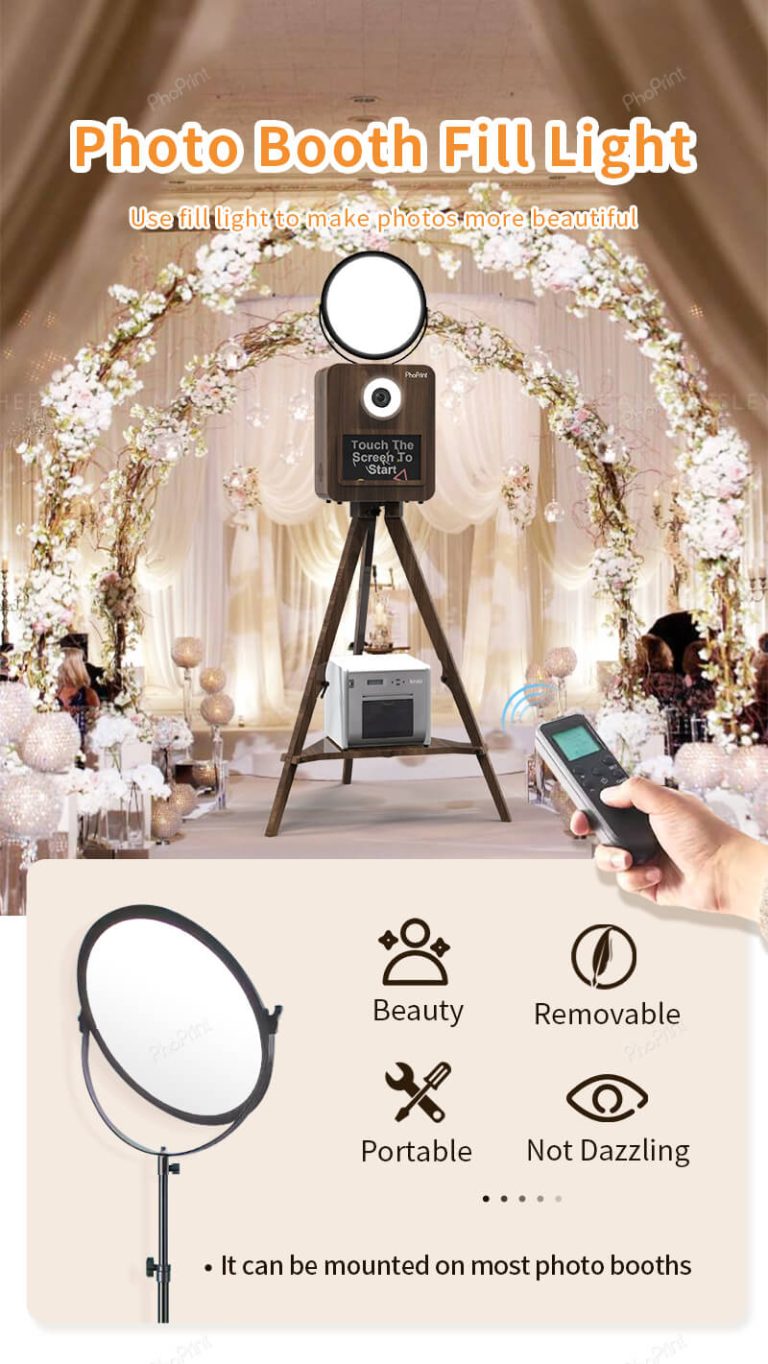 Photo Booth Fill Light Beauty Lamp - PhoPrint