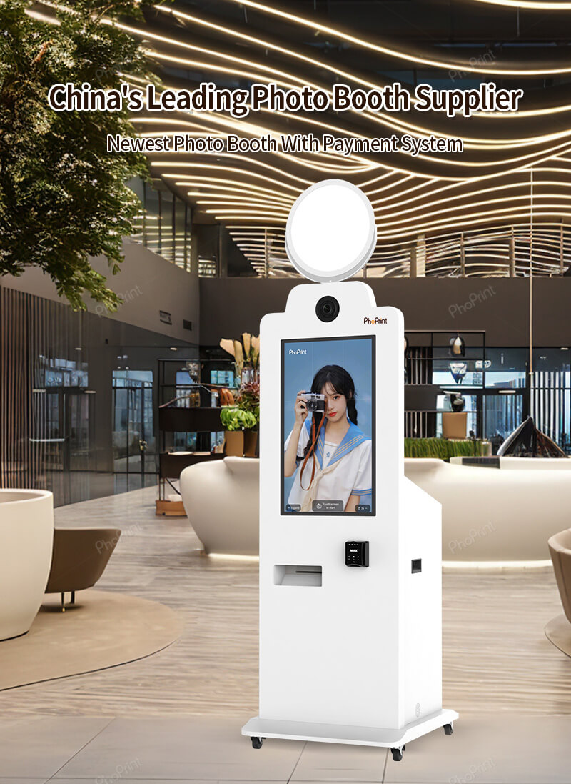 Mirror Photo Booth With Payment System In Shopping Mall - PhoPrint
