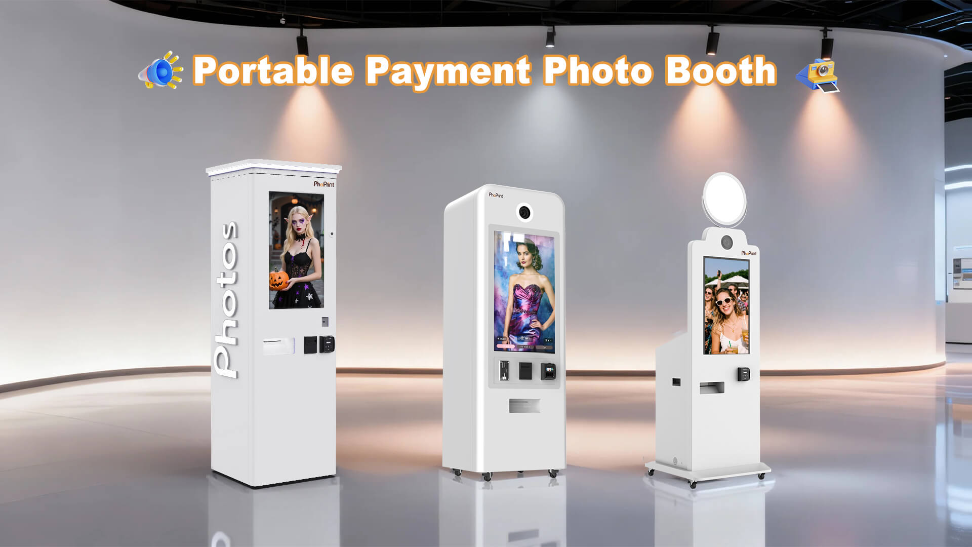 How to choose Portable Payment Photo Booths? - PhoPrint